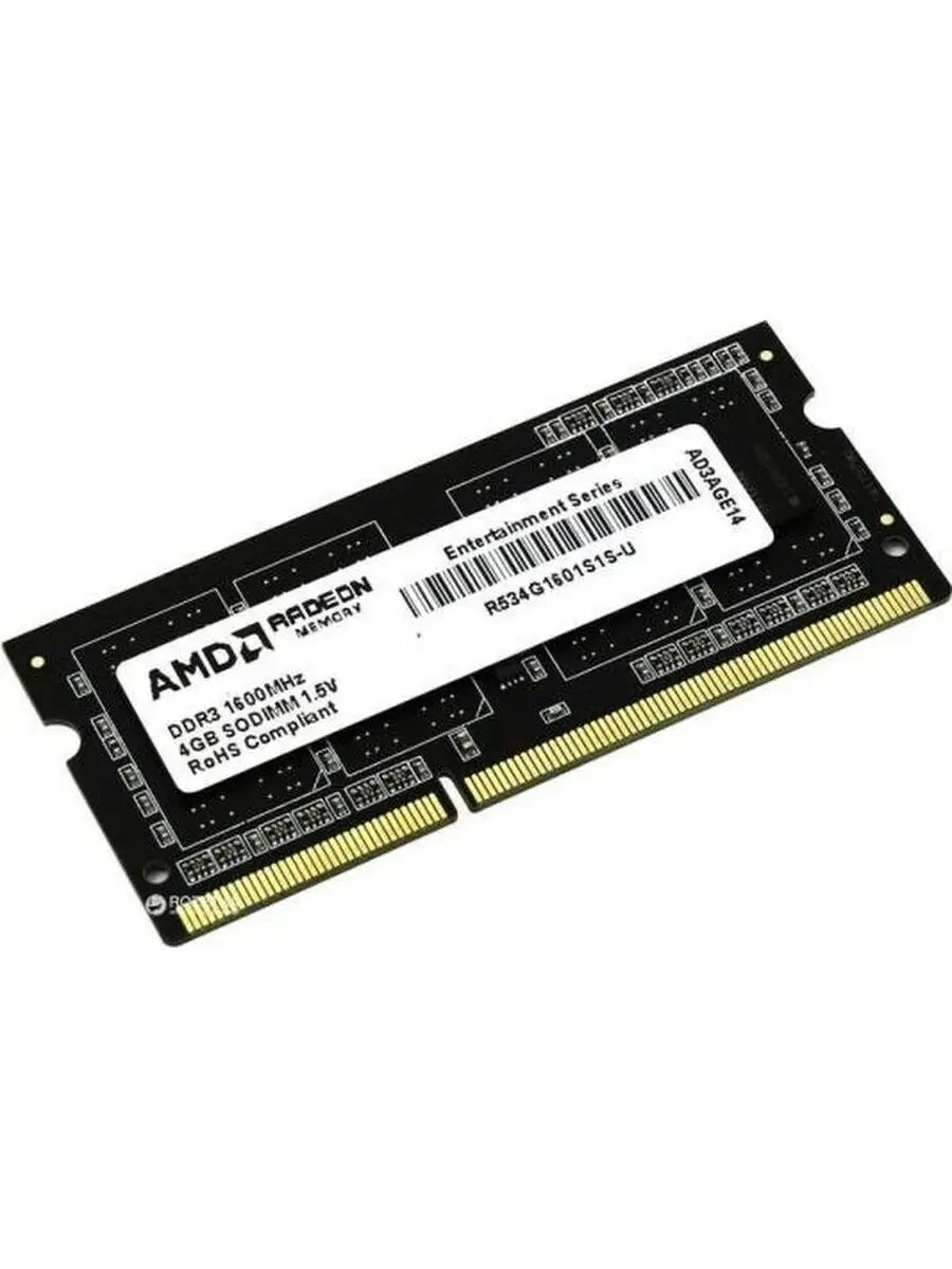 Оперативная память 4GB R5 Entertainment Series Black