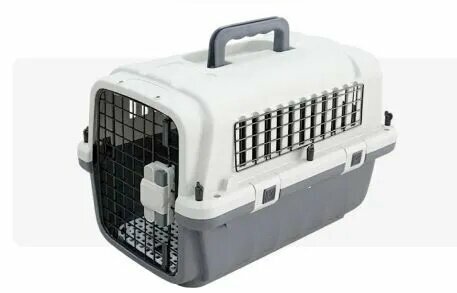 Переноска Pet Choice Departures Range 50х33х33 см до 5 кг стандарт IATA / Пластиковая перевозка для кошек собак мелких пород / Контейнер для животных в самолет или в машину