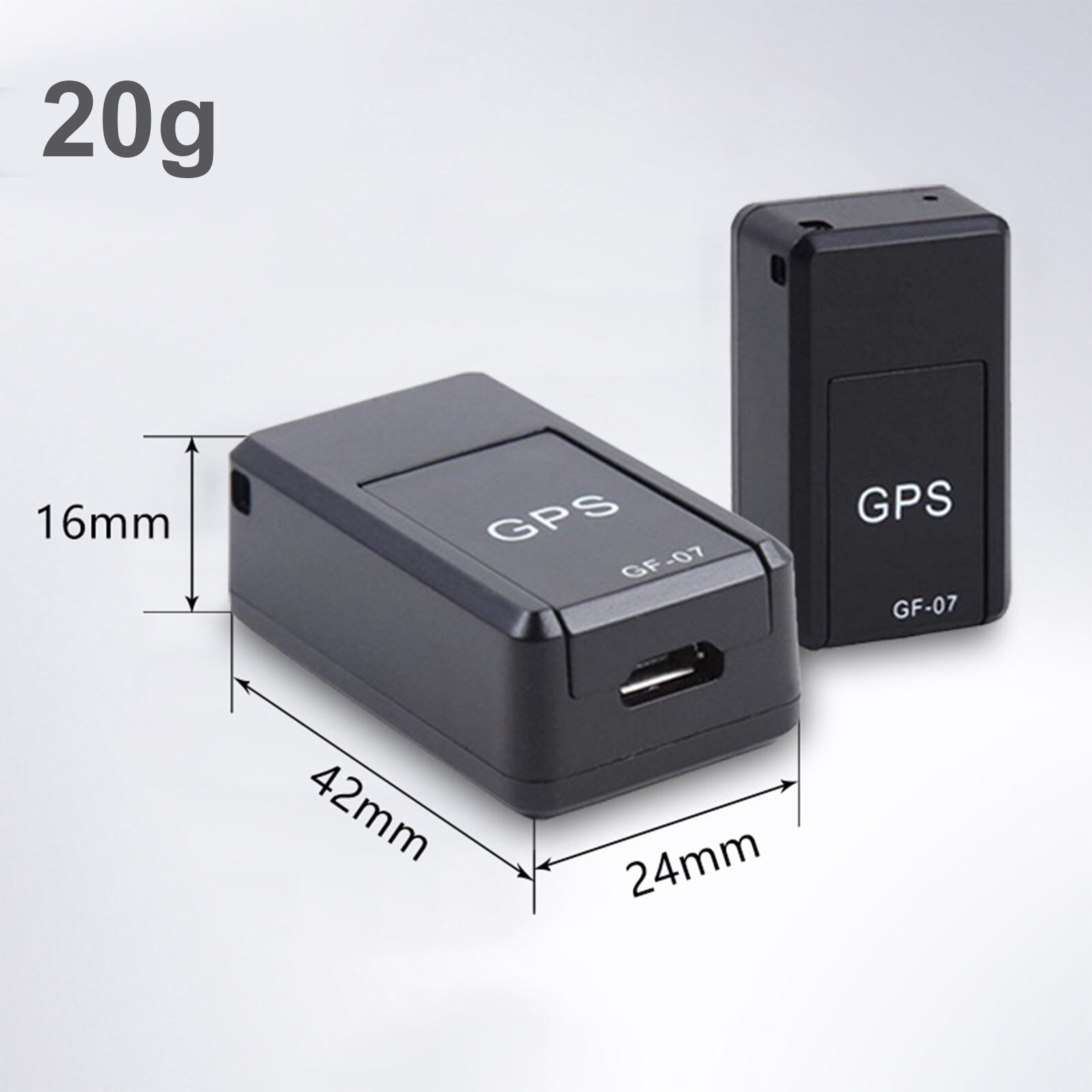 Устройство отслеживания GF07 Mini GPS Tracker в режиме реального времени отслеживание устройства локатора анти-крапив