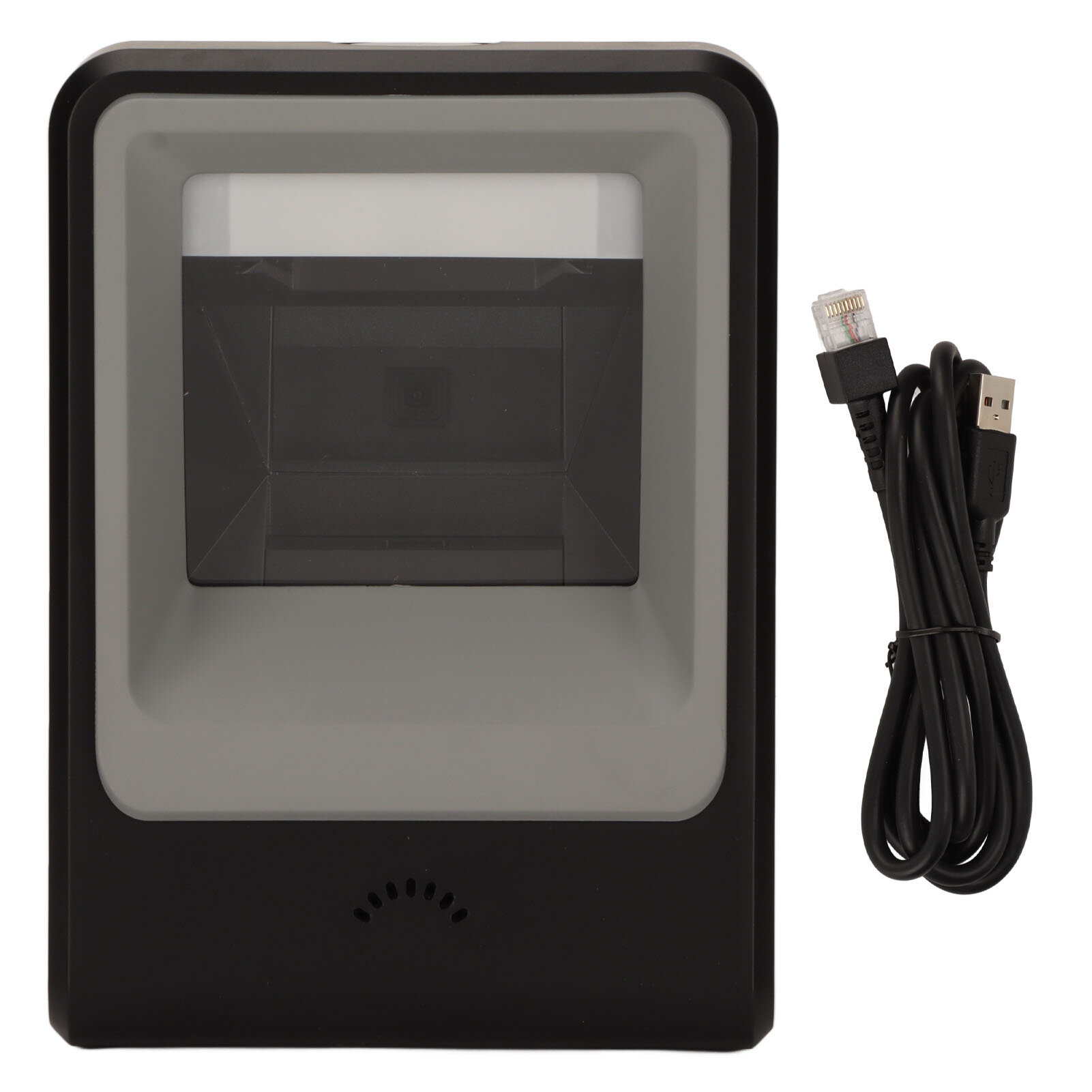 QR -код сканер высокой чувствительности 1D 2D 2D -кодовый сканер настольный сканер проводной штрих -кодовой сканер для супермаркетов