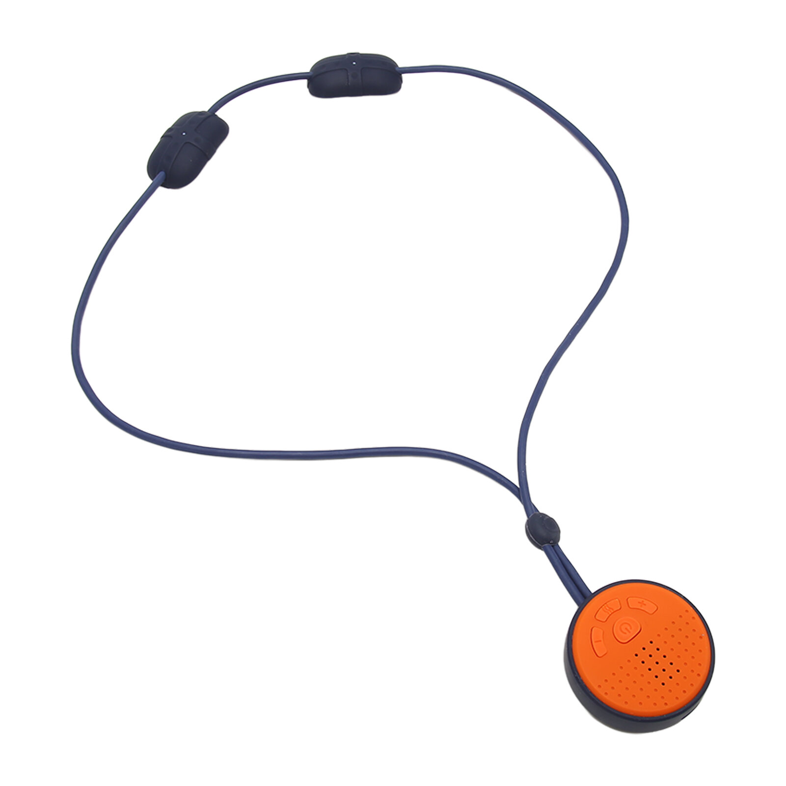 Подвесной массажер для шеи Мини портативный микротоковой электрический подвесной массажер для шеи с подогревом синий пояс