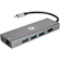 VCOM Кабель-адаптер USB-C -> 3xUSB3.0+PD+RJ45+HDMI