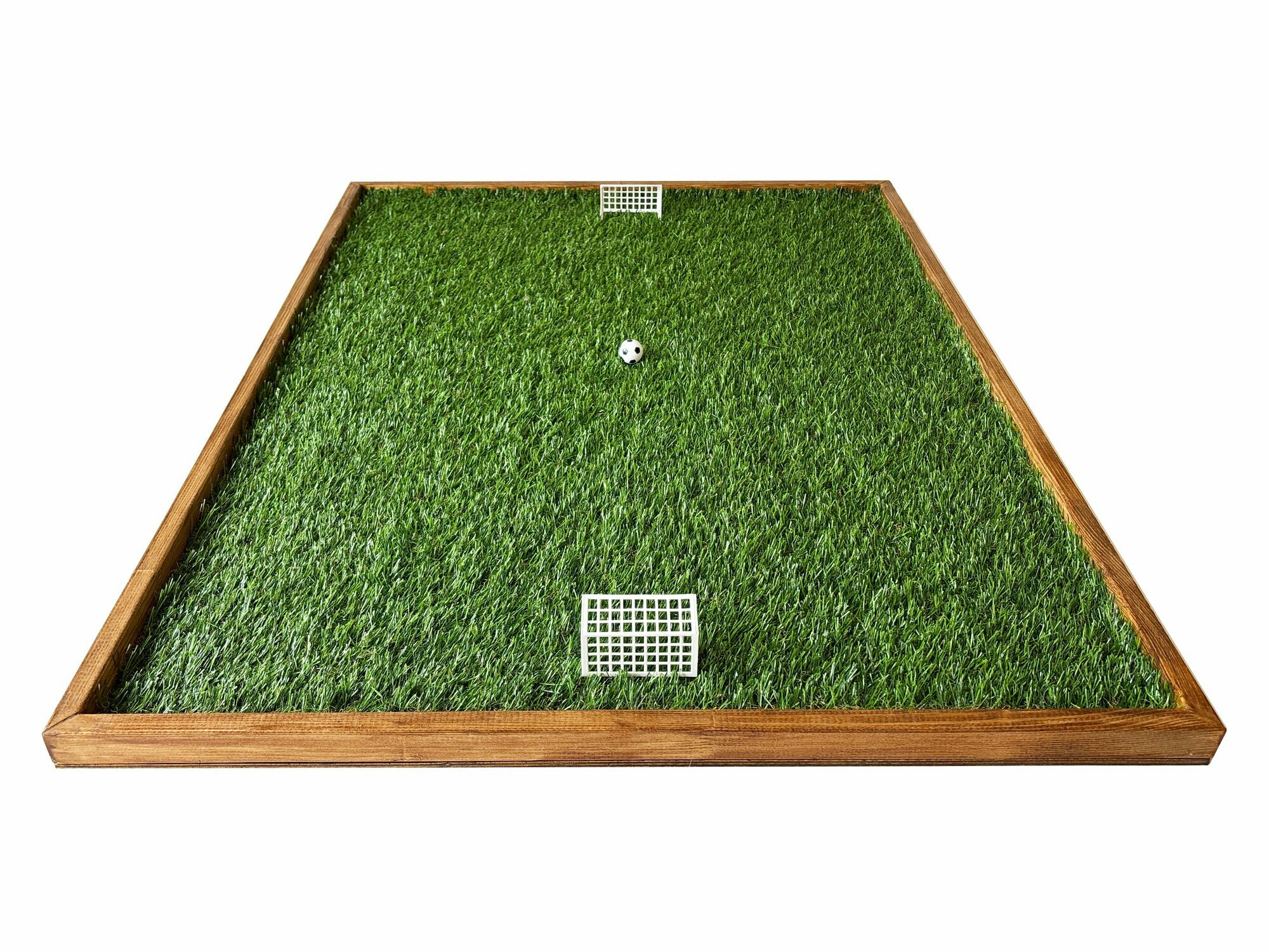 Игра "Дуйбол" или "Фингербол" (размер поля 100х75 см) - крафтовая игра ручной работы из натурального дерева