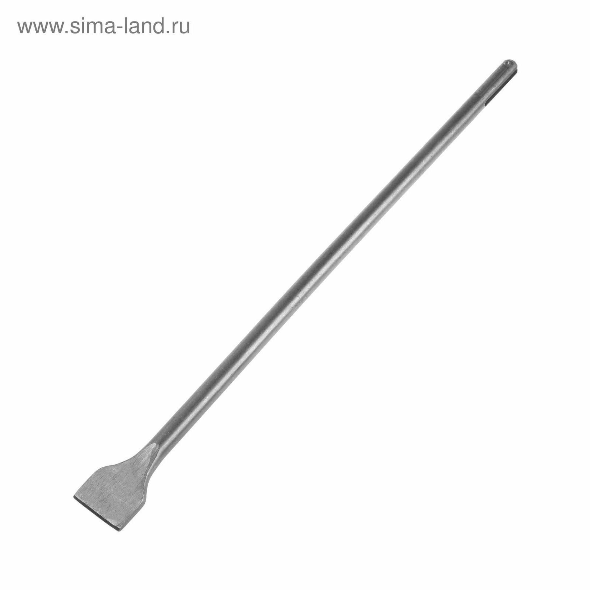Зубило плоское широкое тундра, SDS-max, 18 х 50 x 600 мм, 1 шт.