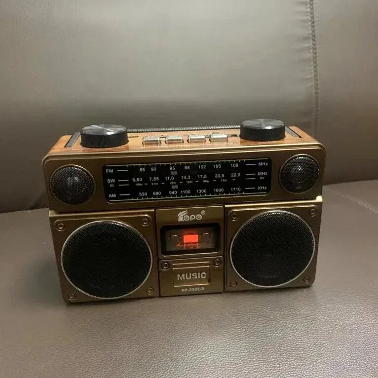 Настольное радио Портативный Винтажный Беспроводной динамик Bluetooth Классический Ретро DSP FM AM SW Радиостанции Портативный полнодиапазонный радиоприемник