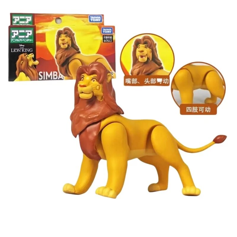 TAKARA TOMY Фигурки The Lion King Simba Mufasa Scar Simba