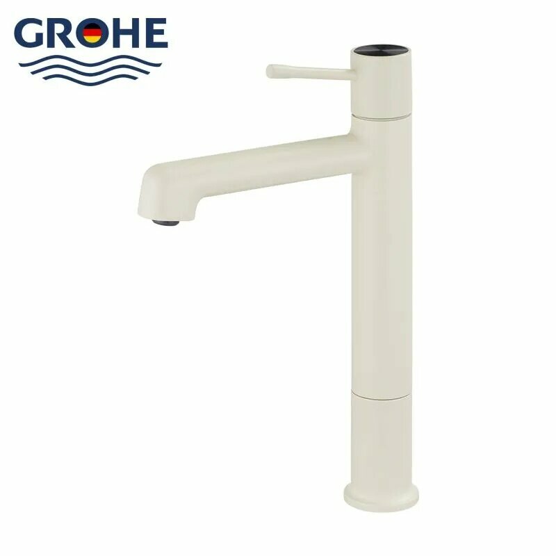 GROHE смесители для ванной комнаты с горячей и холодной водой, смесители для умывальника Молочно-белый