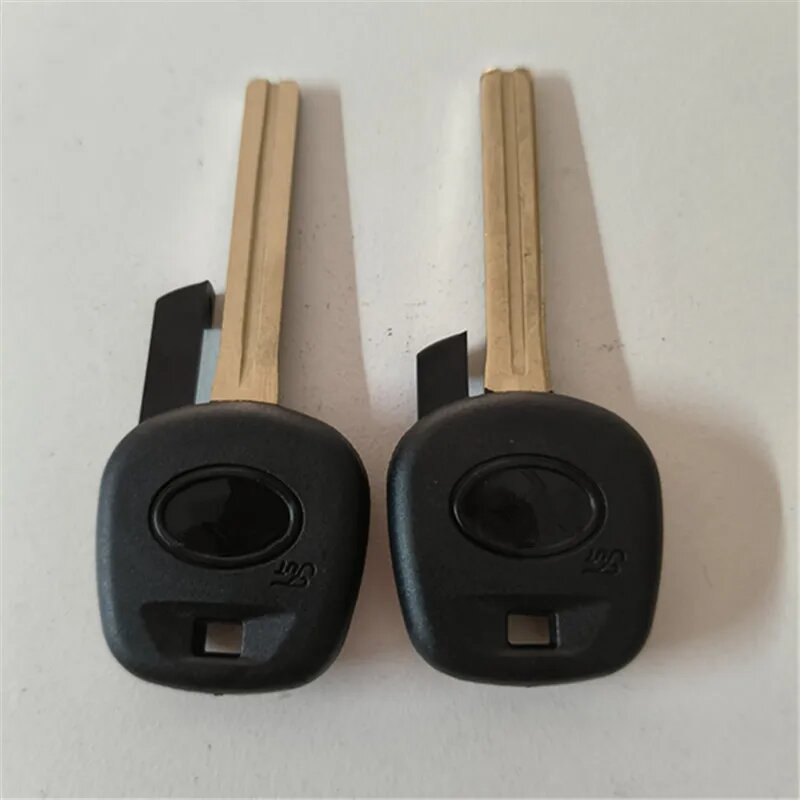 10 шт. сменный чехол для автомобильного ключа для Toyota Transponder Key Shell TOY40 (46 мм) с длинным лезвием