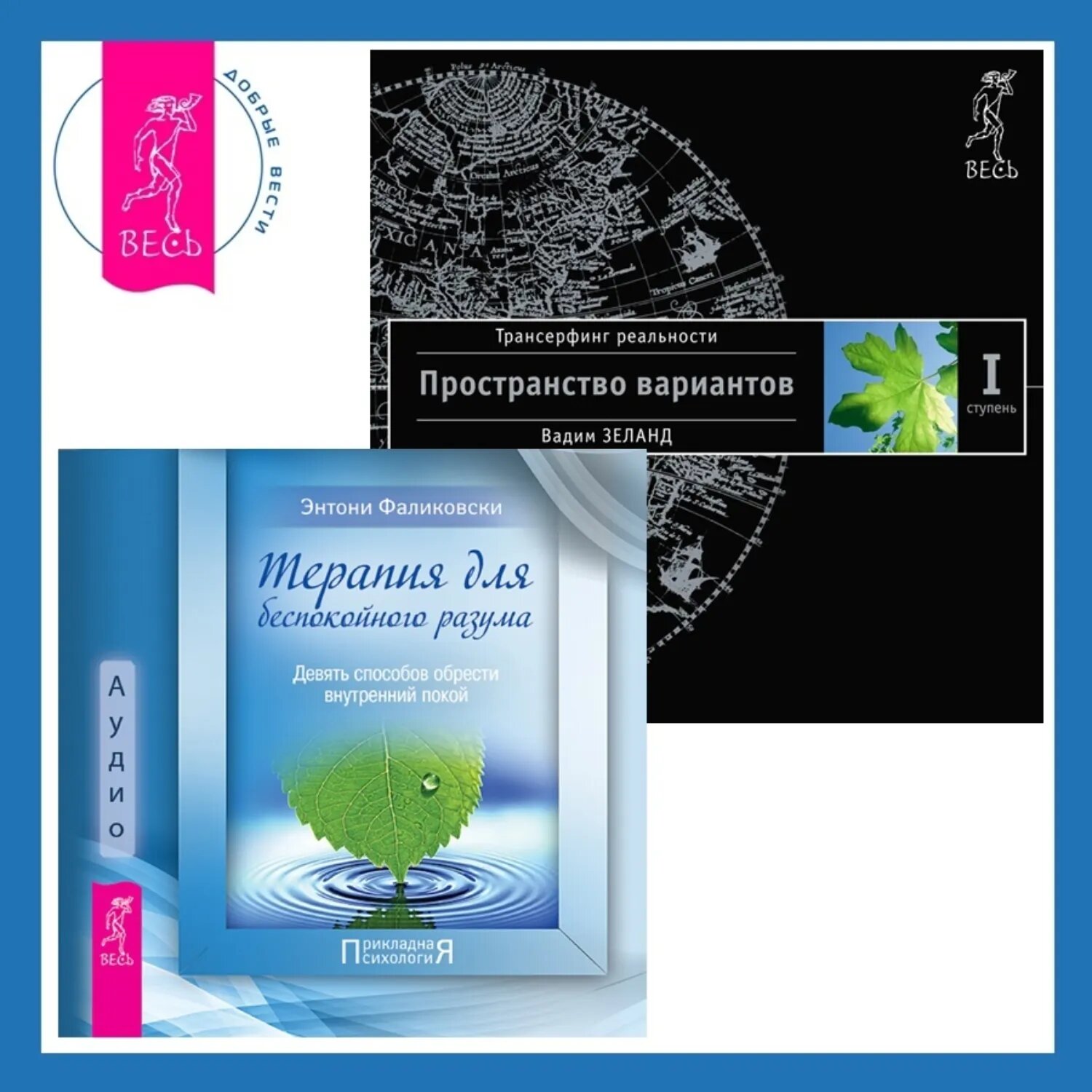 Терапия для беспокойного разума. Трансерфинг реальности. Ступень I: Пространство вариантов [Аудиокнига]