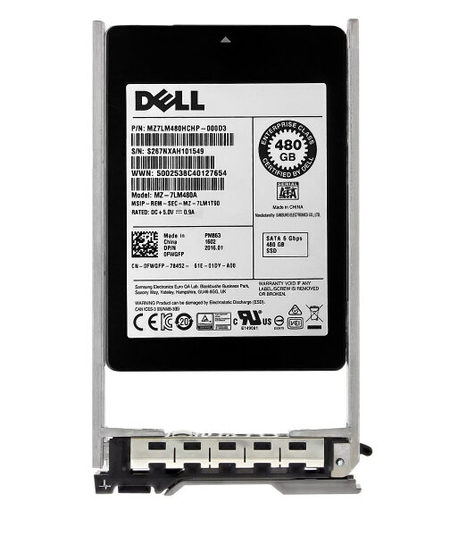 Жесткий диск Dell FWGFP 480Gb SATAIII 2,5" SSD