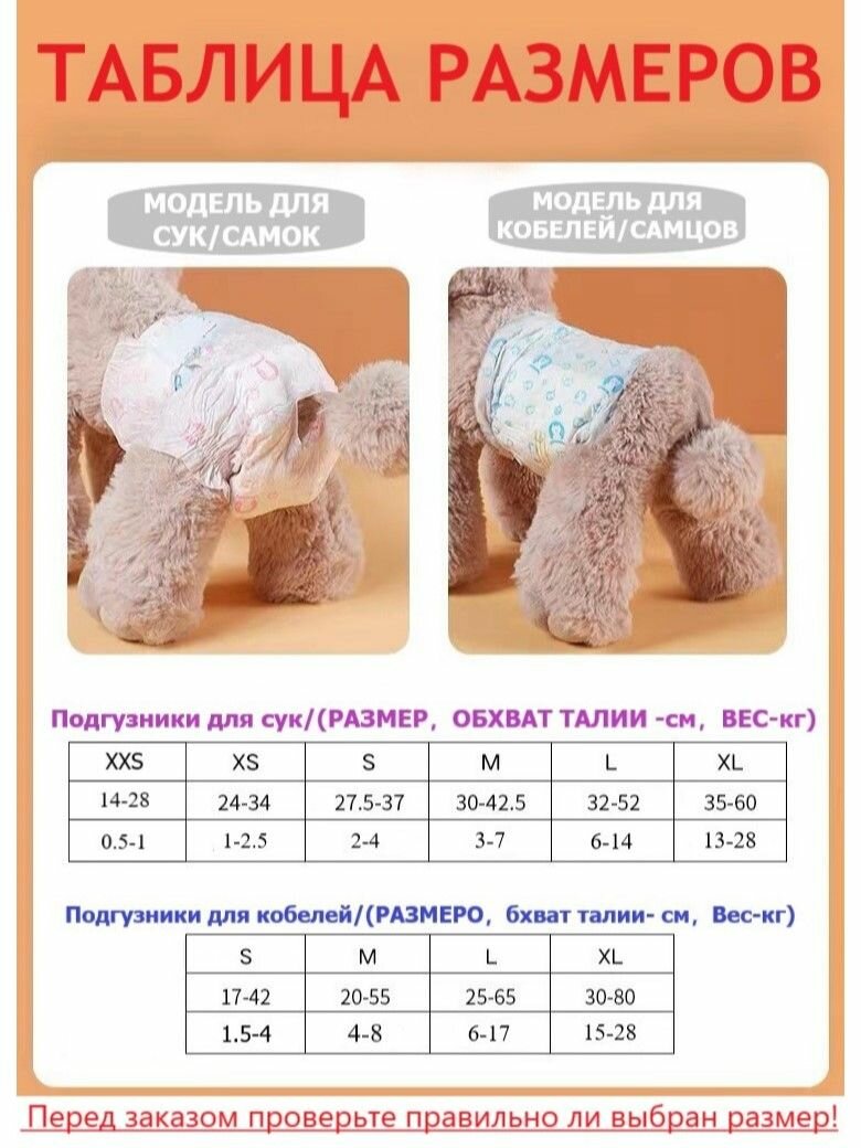 Pet Diapers 12 pcs — фото 1