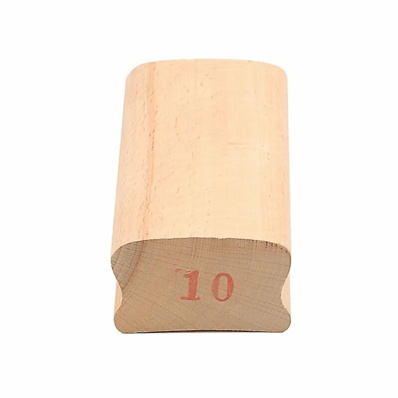 (1 комплект) Гитарный полированный изогнутый деревянный брусок R74D-10 дюймов