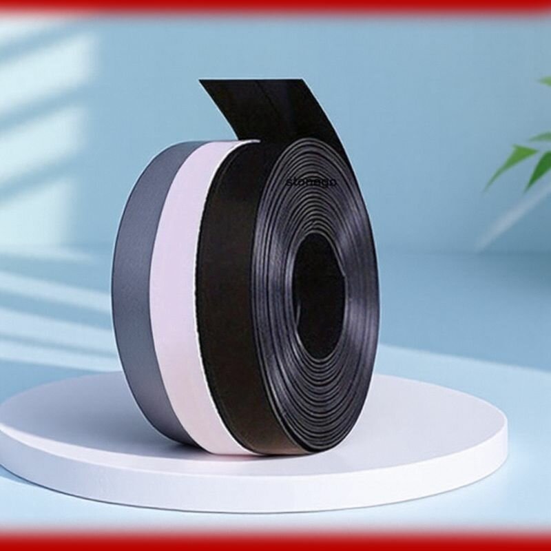 Уплотнительная лента для стеклянных дверей и окон: скользящая, тепло- и звукоизоляция, защита от сквозняков, 1 или 2 рулона.