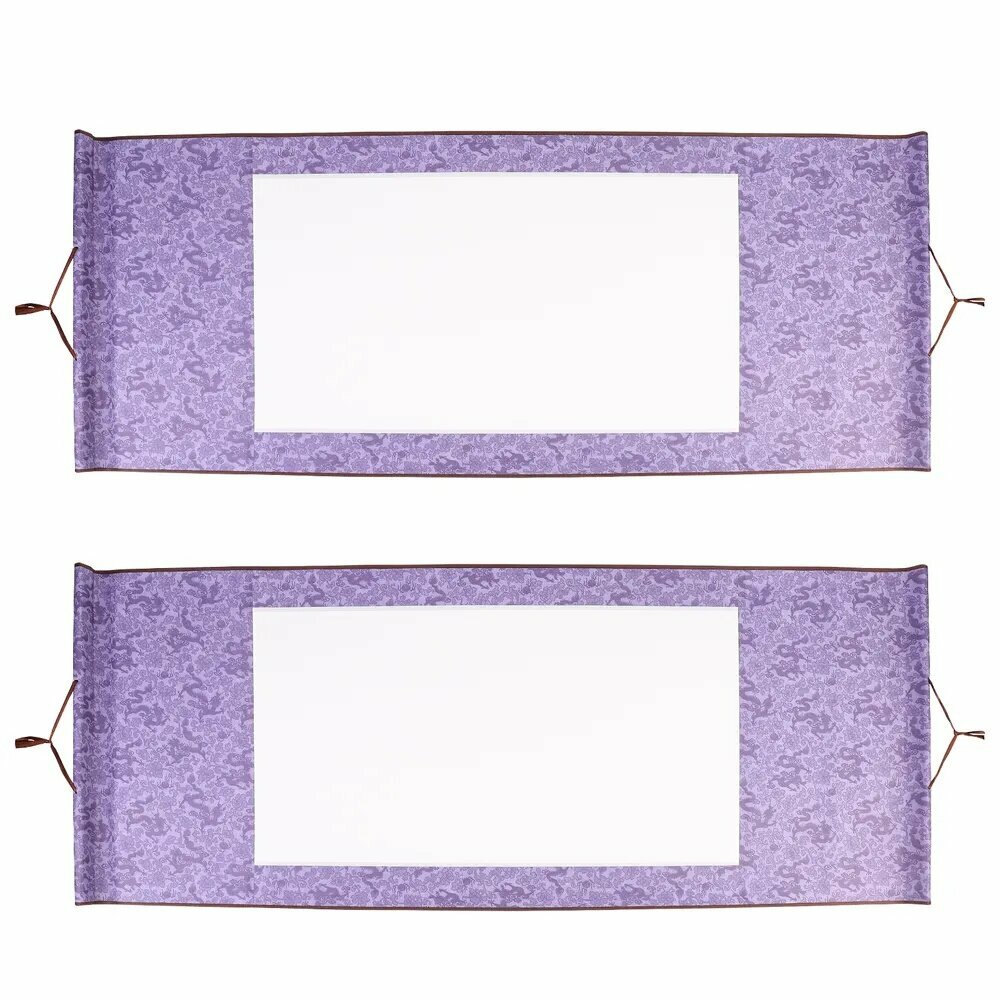 2 Штуки Пустых Свитков, Из Деревянного Рода и Бумаги, Для Письма и Рисования