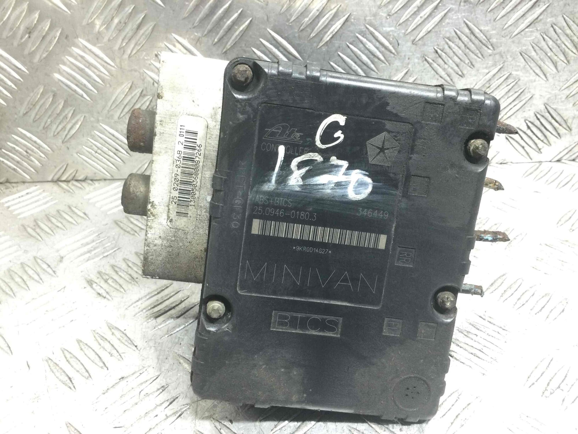 Б/У Блок ABS Chrysler Voyager 3 поколение (1995-2001) 2000 г.