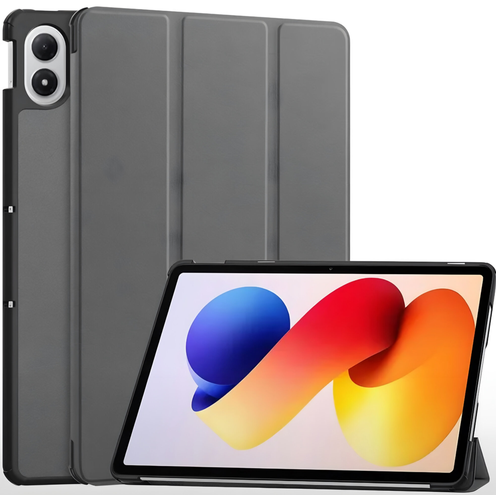 Чехол для планшета Xiaomi Redmi Pad 2 Pro 12.1 / Poco Pad M1 серая