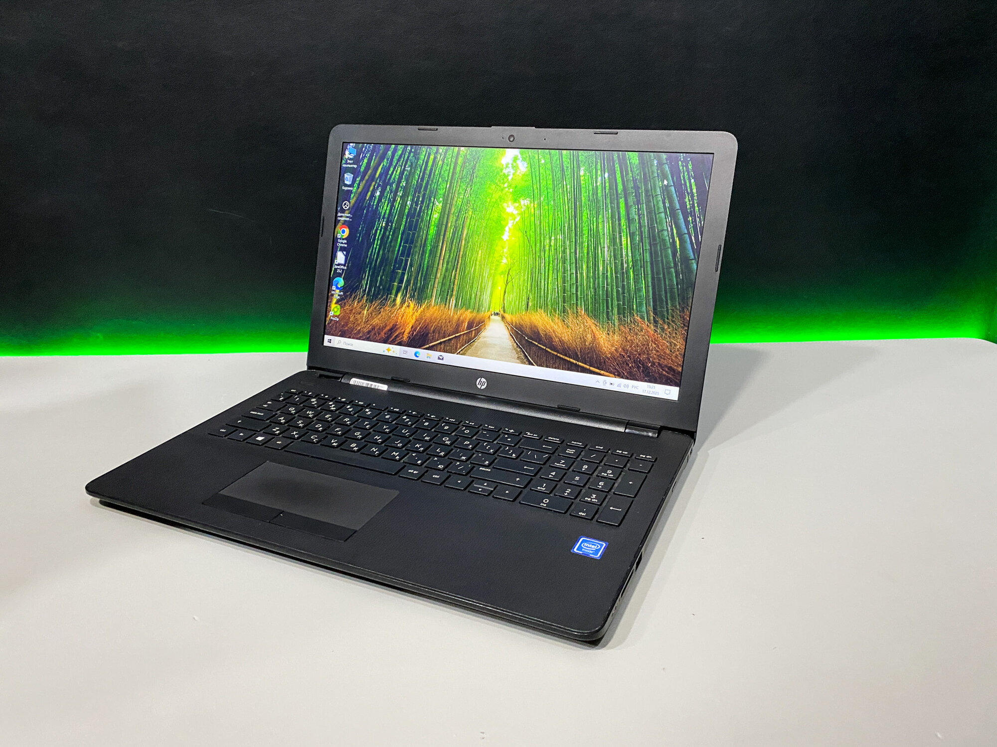 Ноутбук HP 15.6"/Intel Celeron N3060 2*1.60-2.40GHz/Intel HD/4Gb/SSD128Gb