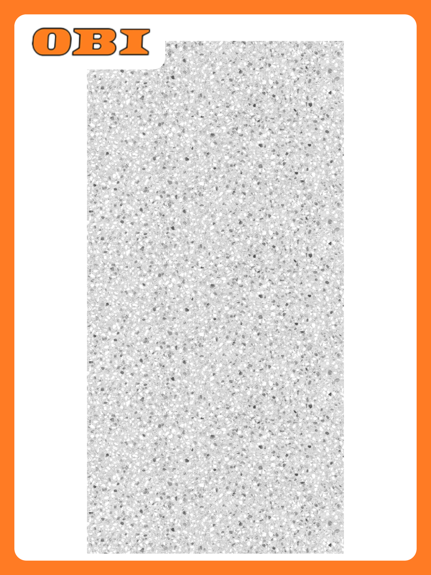 Панель МДФ стильный ДОМ влаг. Терраццо светло серый 2.44*1.22