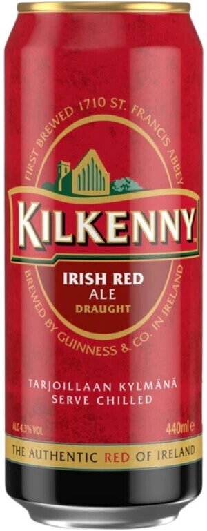 Пиво "Kilkenny" Draught (with nitrogen capsule), in can, 0.44 л