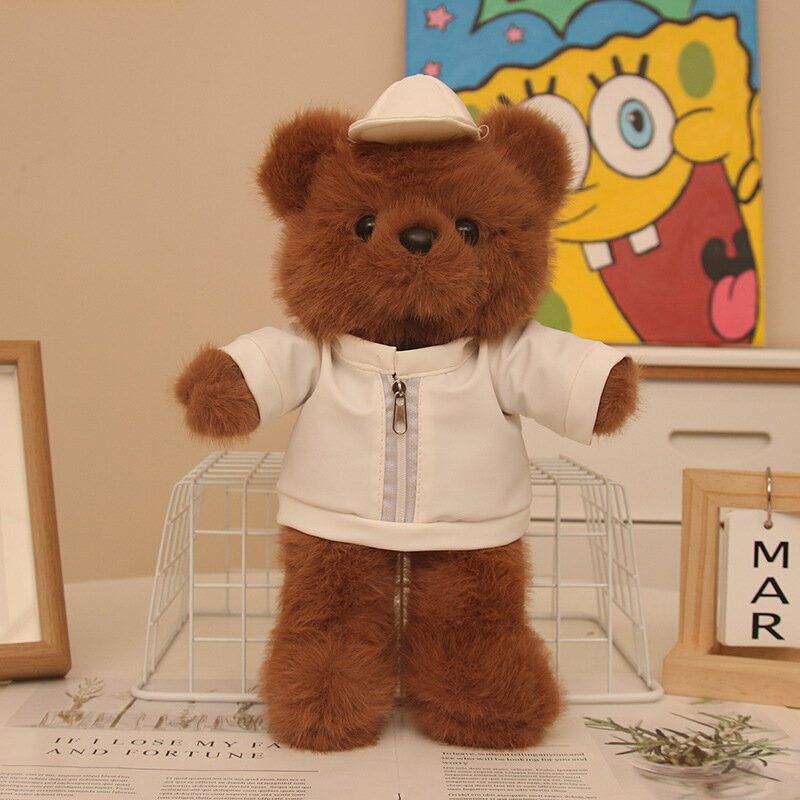 Кожаная куртка, норковая шуба, плюшевый мишка, мягкая игрушка-медвежонок, детская игрушка, подарок для парня и девушки.