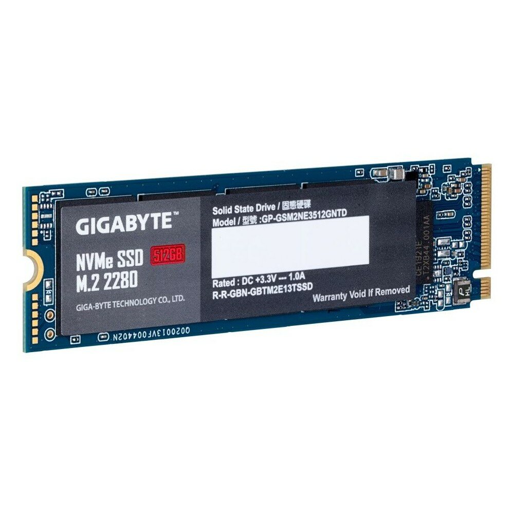 Накопитель SSD Gigabyte G3NVME512G, 512 ГБ, M.2 2280 (G3NVME512G)