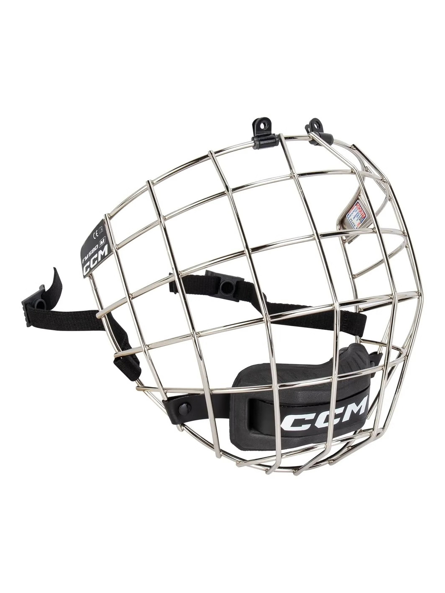 Маска хоккейная для шлема CCM "FM580" Chrome Senior, взрослая, размер L