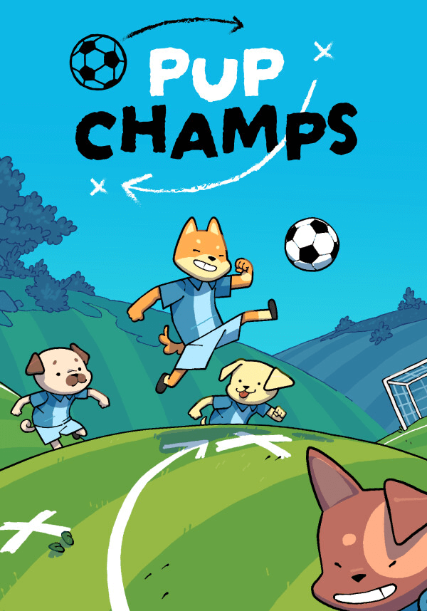 Игра Pup Champs ключ активации Mac, PC STEAM Afterburn Indie