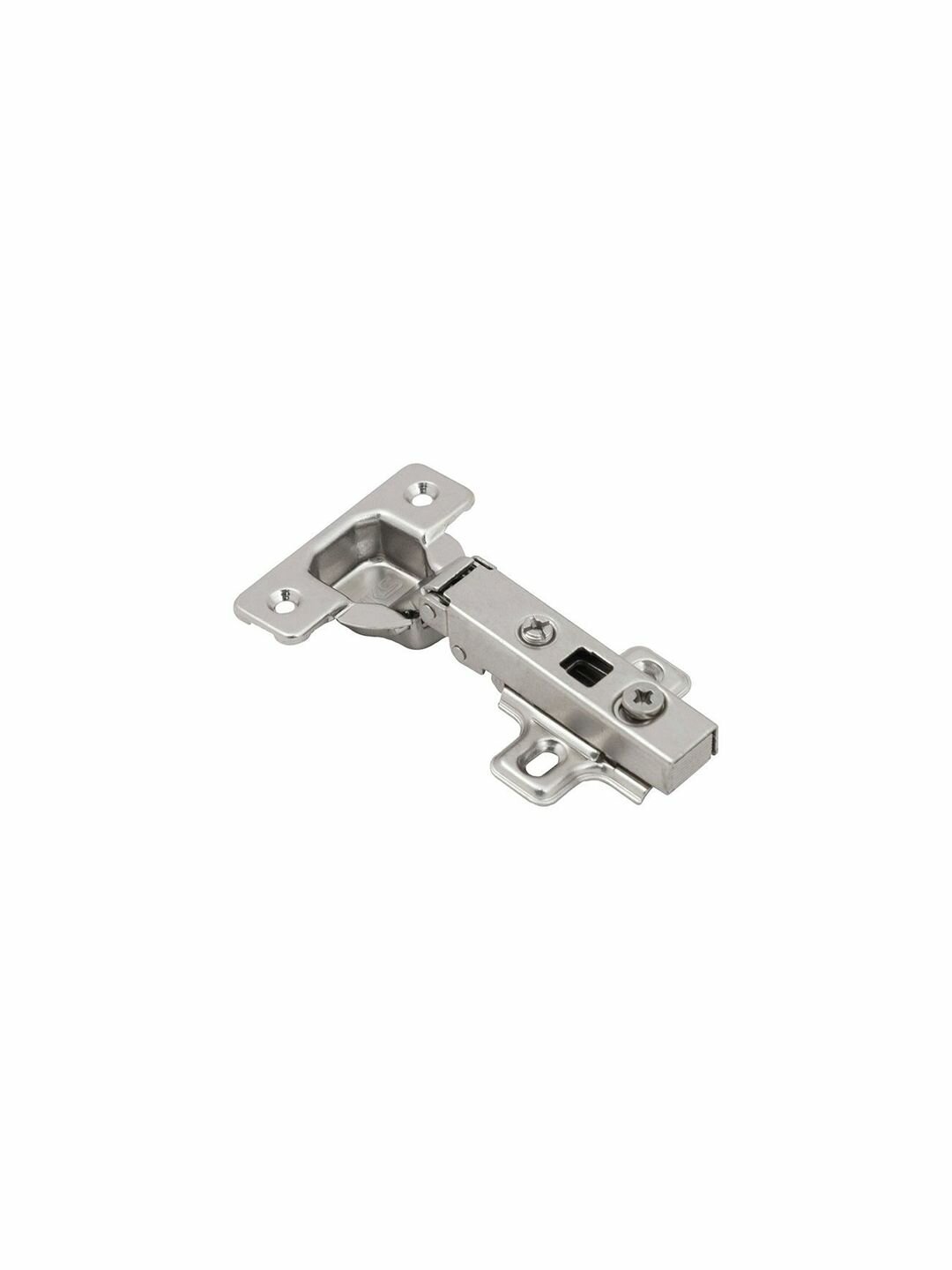 Петля мебельная накладная без доводчика 45мм планка h0 clip-on без пружины без еврошурупа