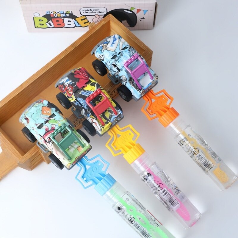 Мини-машина для пузырей с водой, игрушка для детей, семейная интерактивная игра, пузырьковая пушка, водный аттракцион