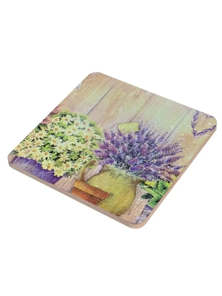 Романтичная подставка для горячего в стиле Прованс