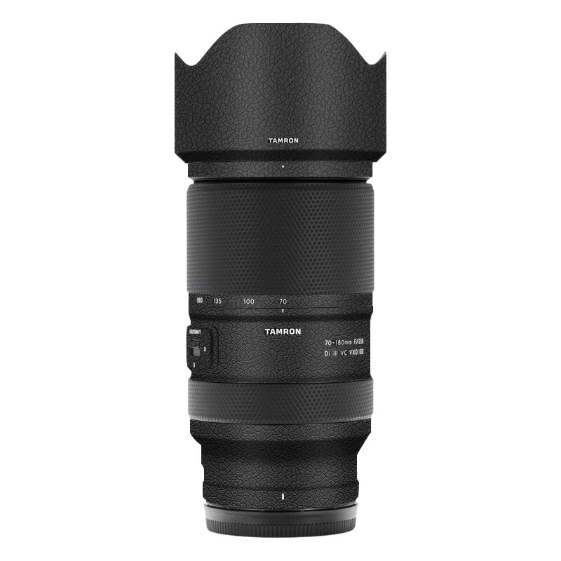 Защитная пленка Meiben для объектива Tamron 70-180mm F2.8 G2 Nikon с клеем 3M, черный кожаный рисунок
