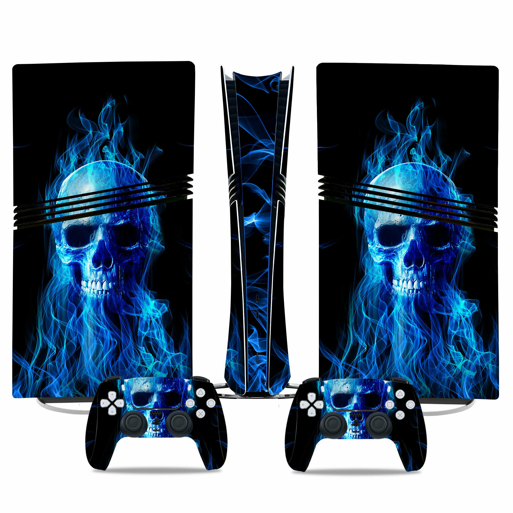 Наклейки для PS5 Pro, наклейки на весь корпус, наклейки для игровой консоли PS5 Pro, защитные пленки для экрана, наклейки для контроллера.