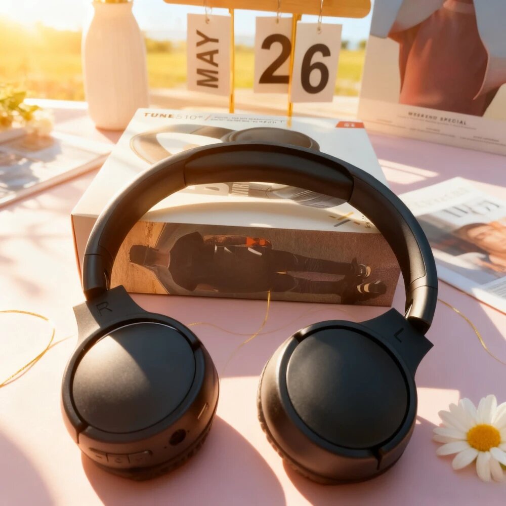 KLQ наушники Bluetooth 510BT на голове беспроводной спорт игра мощный бас музыка