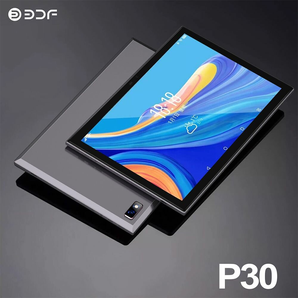 Планшет BDF P30 10.1" MTK6762, 4GB+64GB, Android 11, Grey