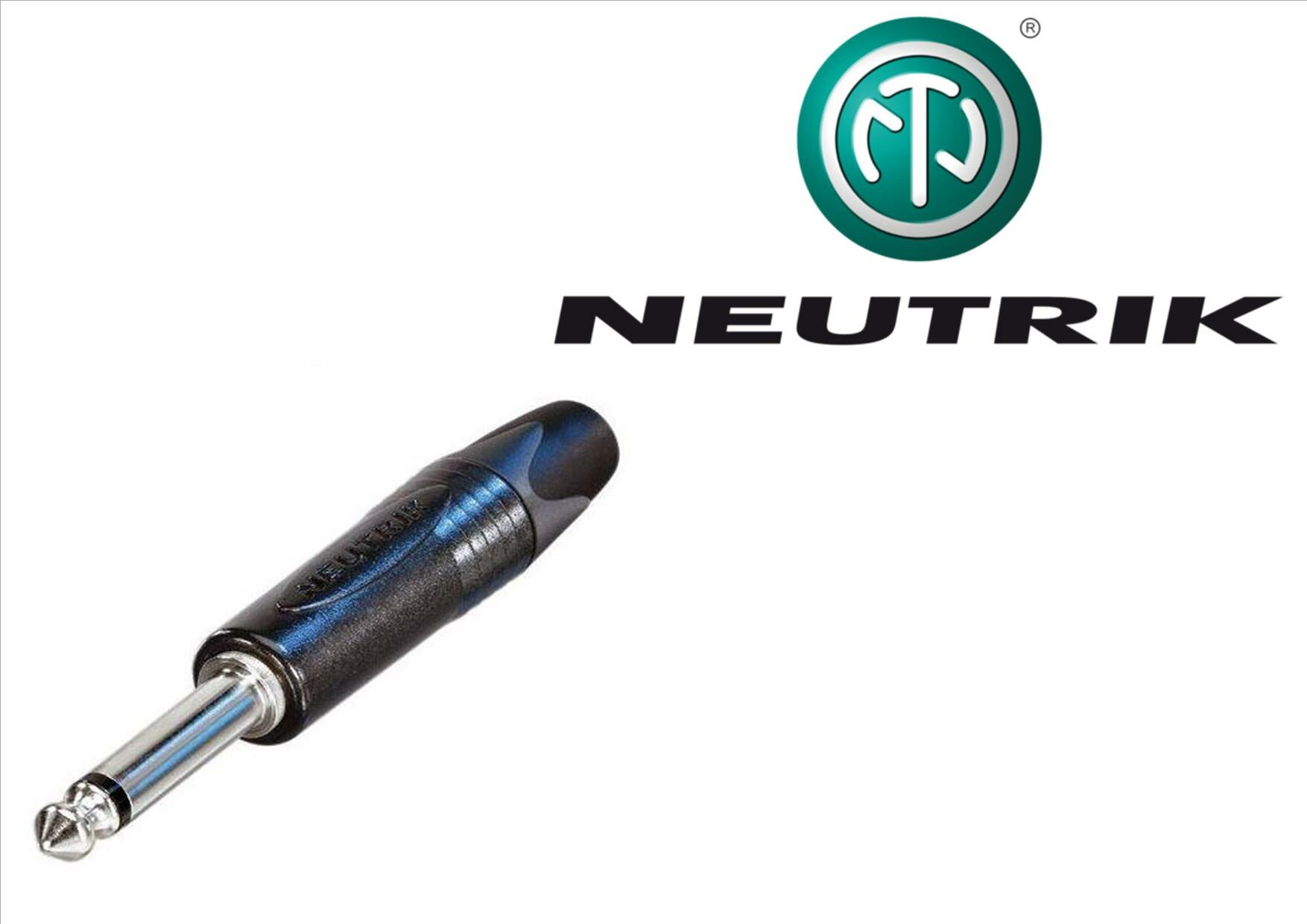 Neutrik NP2X-BAG разъем 6.3 мм, Jack mono (джек моно), черный