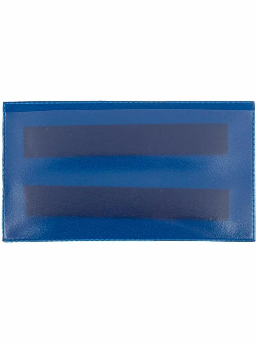 Карман для маркировки ООО Комус магнитный, синий, 113x53 мм, горизонатльный, 10 шт. 1856491