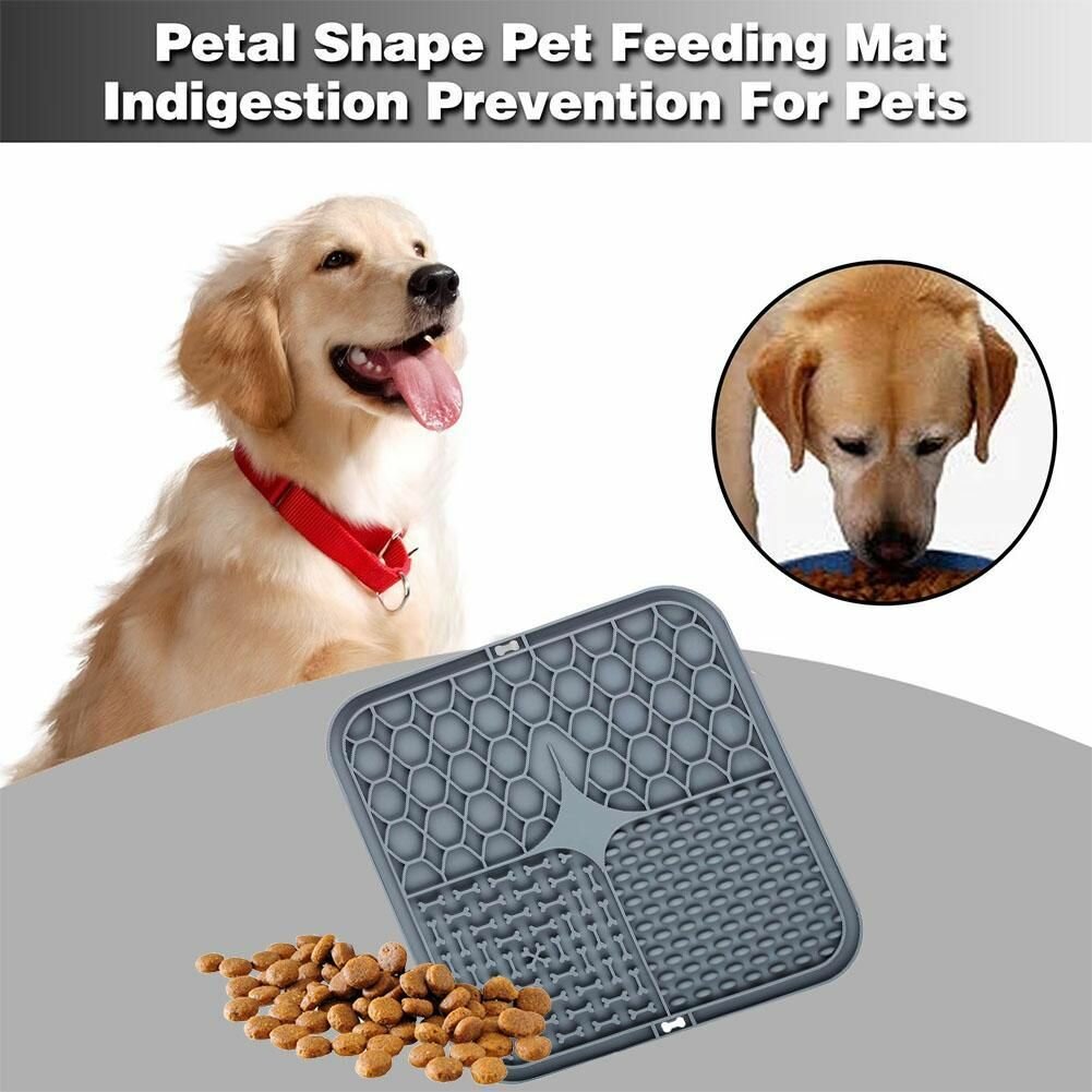 Лизательный коврик для собак и кошек, коврик для медленного кормления
