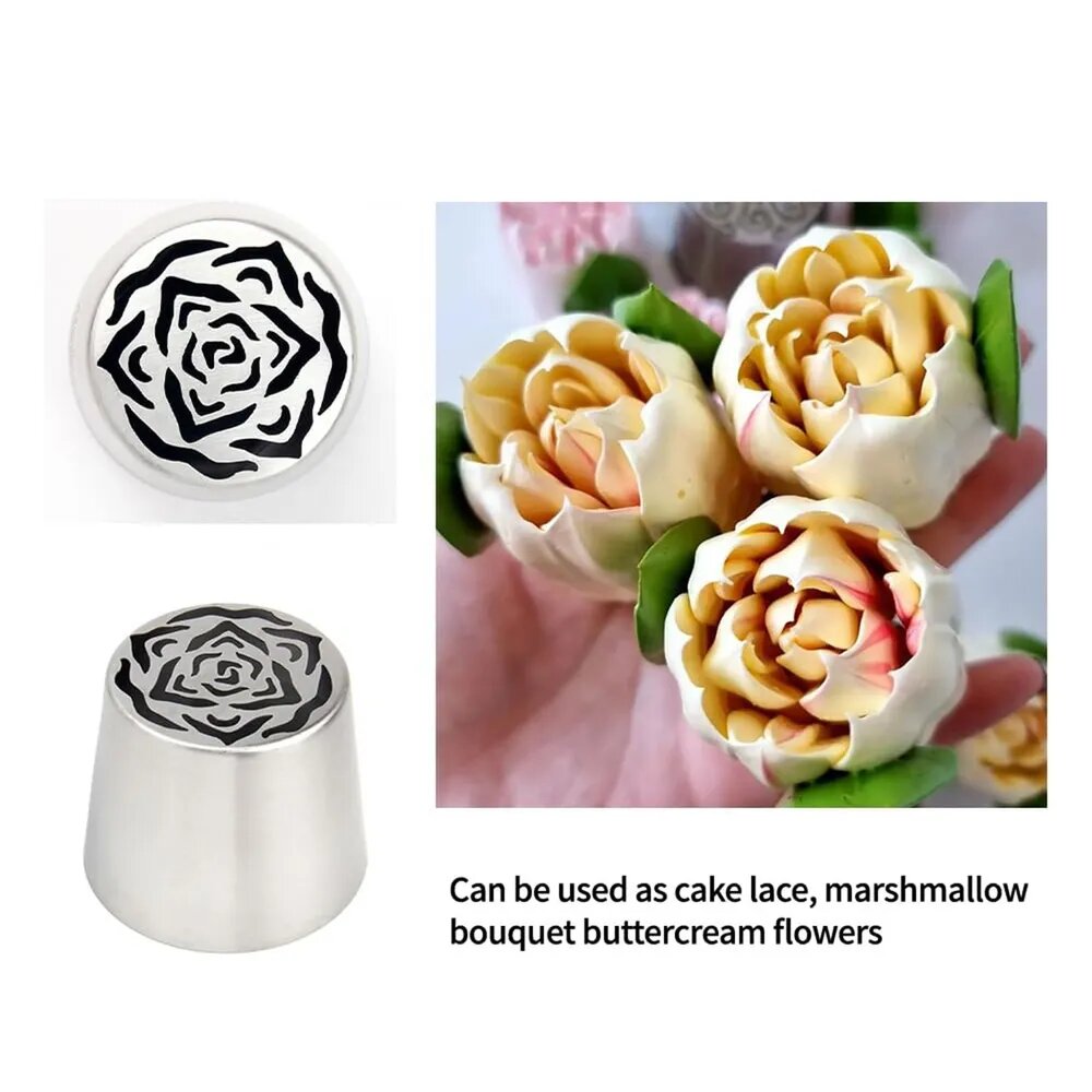 Насадка для кондитерского мешка, насадок: 1 шт, мешков: 1 шт