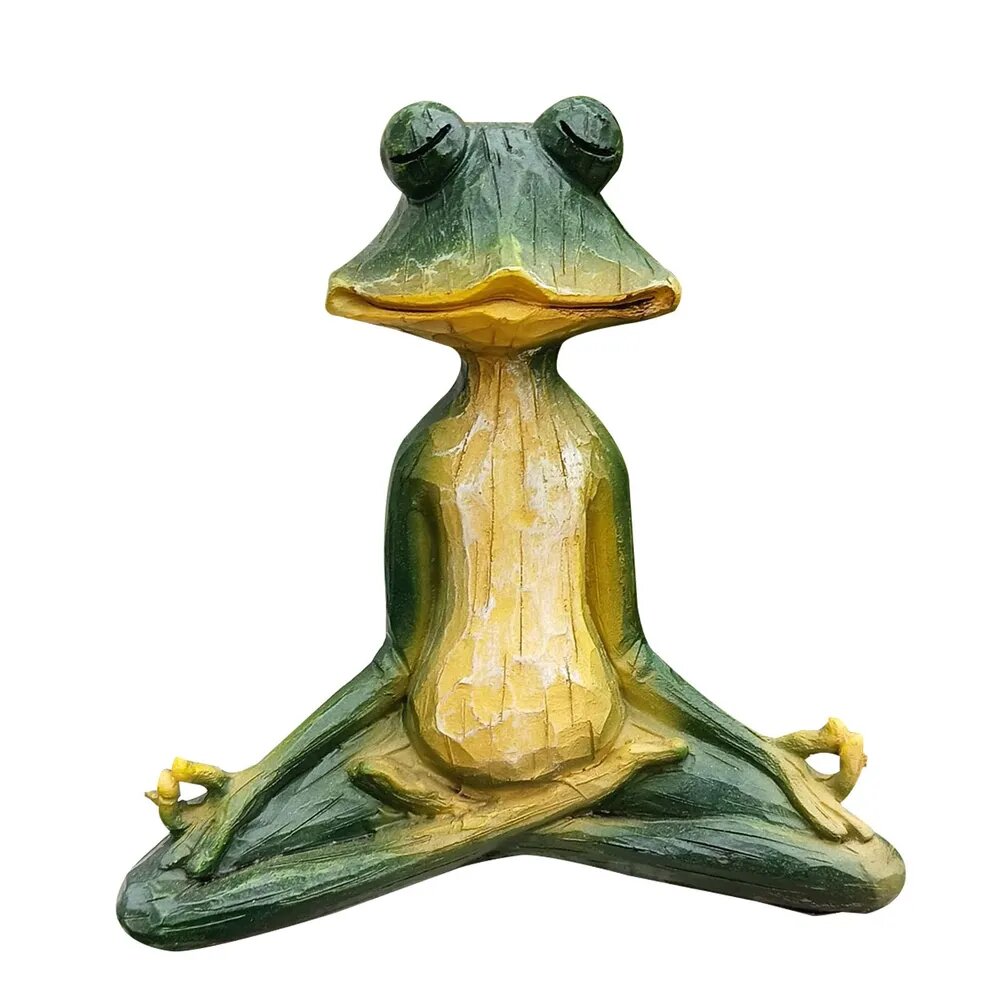 Статуэтка Медитирующей Лягушки