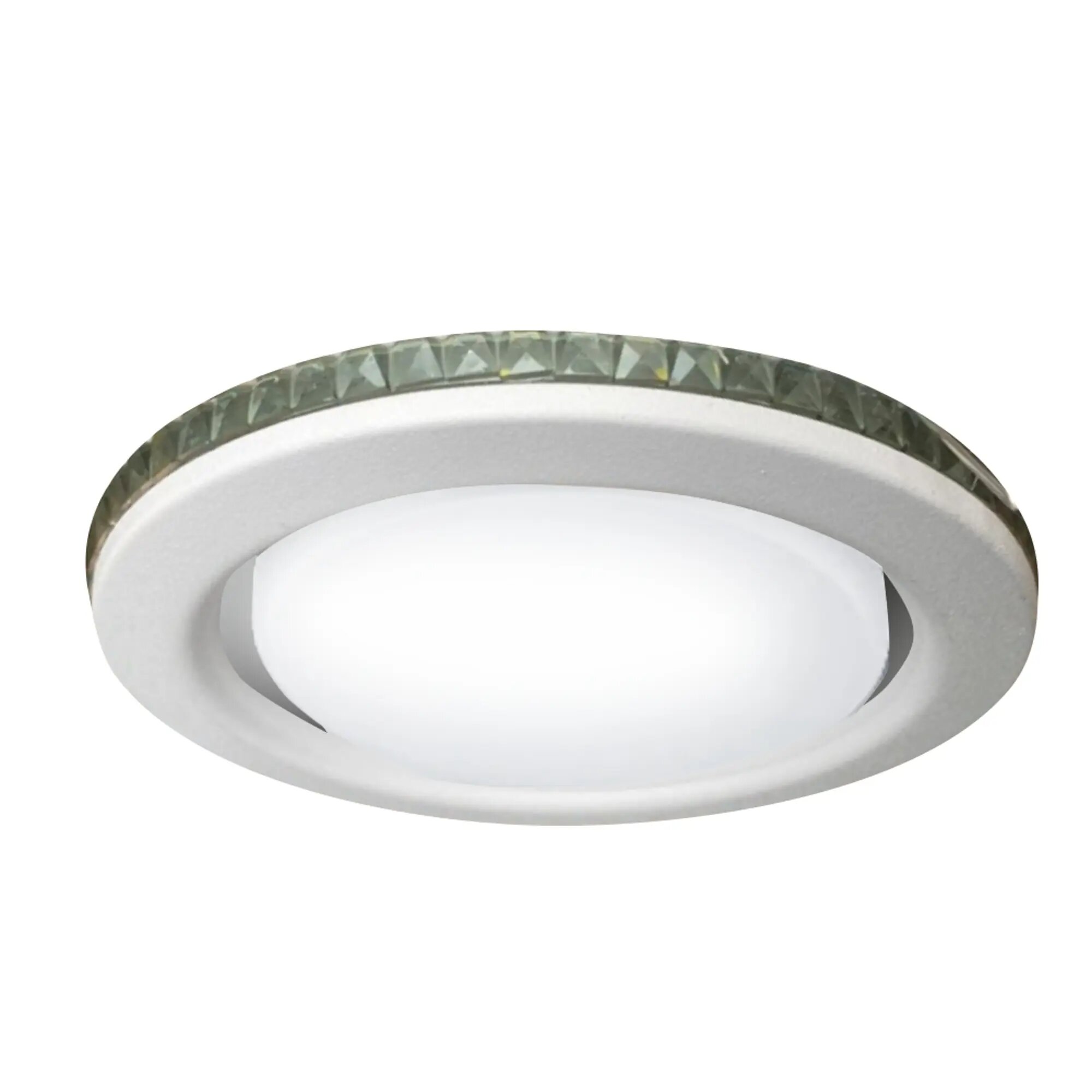 Светильник точечный встраиваемый Leek M23-15 под отверстие 90 мм GX53 цвет белый