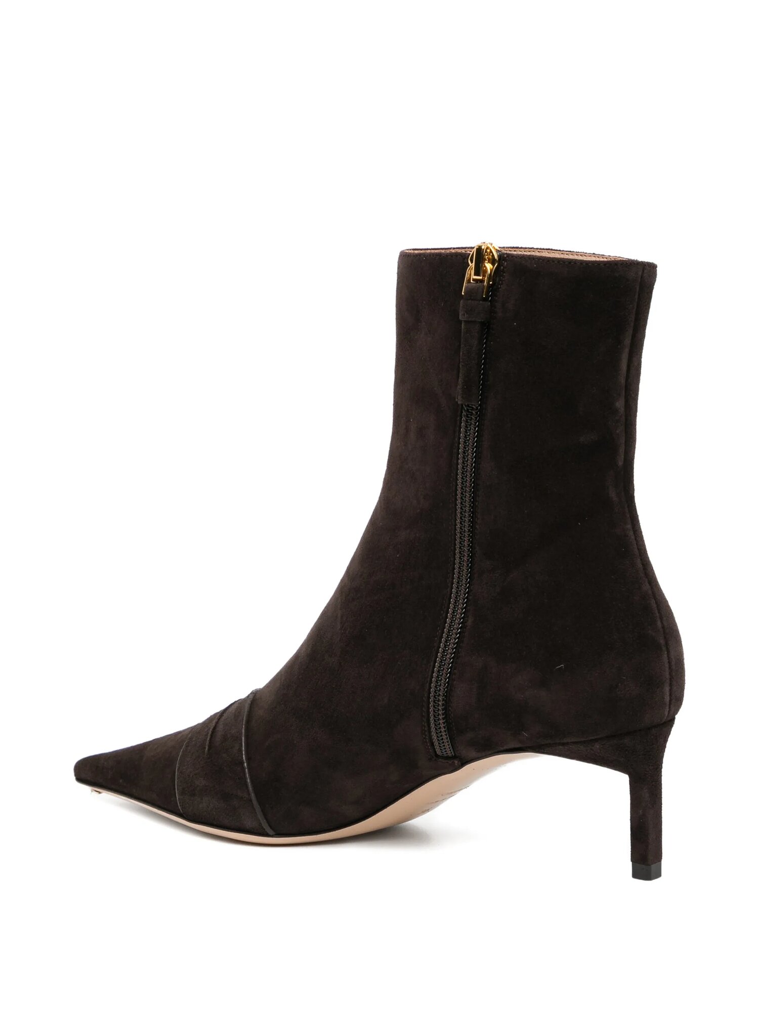 Ботильоны Tom Ford Pointed toe boots, размер 41, коричневый — фото 1