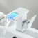 Светодиодный моносмеситель для раковины White B C с изменяющимся цветом в зависи...