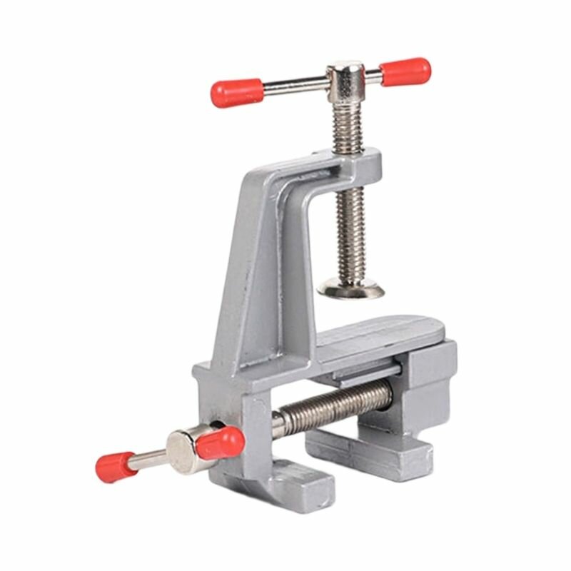 Плоскогубцы для гравировки Wenwan фиксатор настольные плоскогубцы маленькие миниатюрные тиски фиксирующий зажим-настольные из алюминиевого сплава