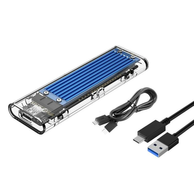 Корпус для SSD M.2 NVMe, Синий