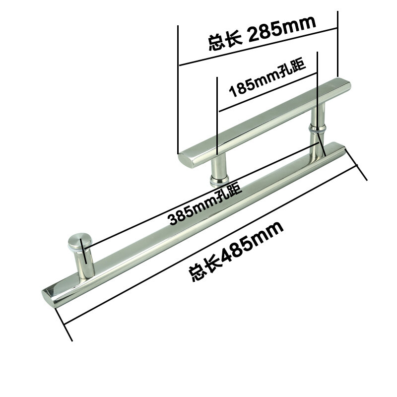 Ручка для душевой комнаты, ручка для стеклянной двери ванной, ручка для раздвижной двери, ручка для унитаза, нержавеющая сталь 304, 440 мм