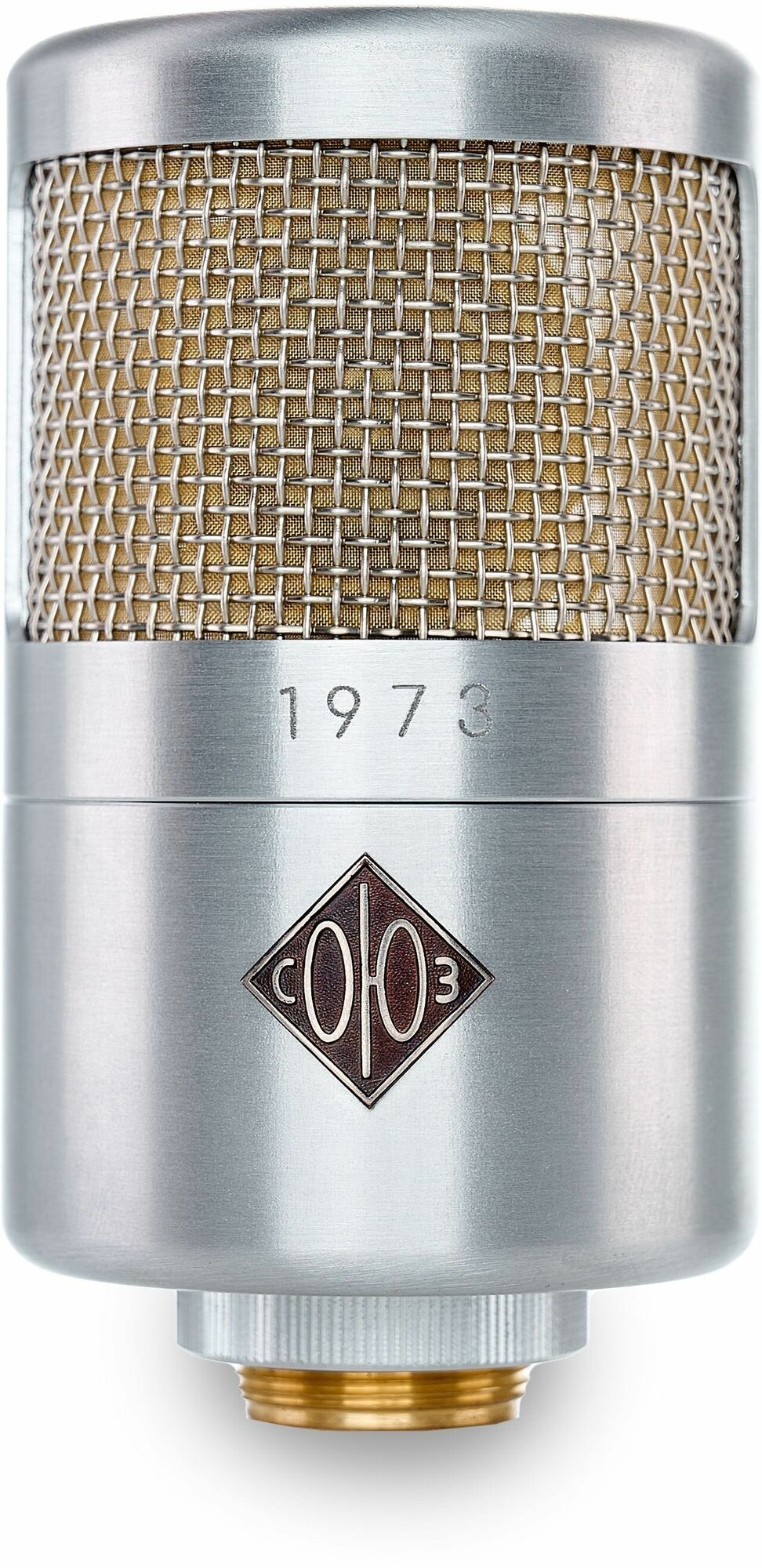 СОЮЗ 1973, конденсаторный микрофон, серебристый, широкая мембрана, SOYUZ