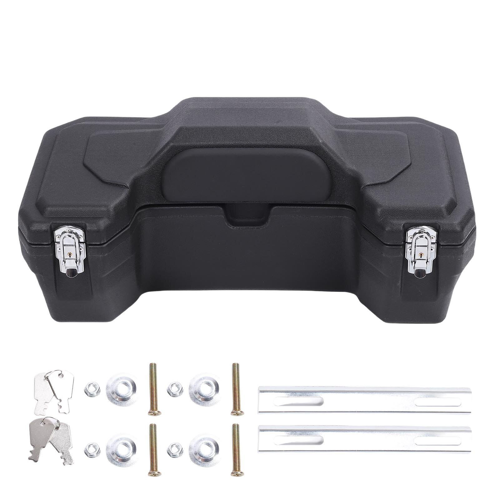 Задний багажник для ATV, 55 л, водонепроницаемый, со спинкой и замком