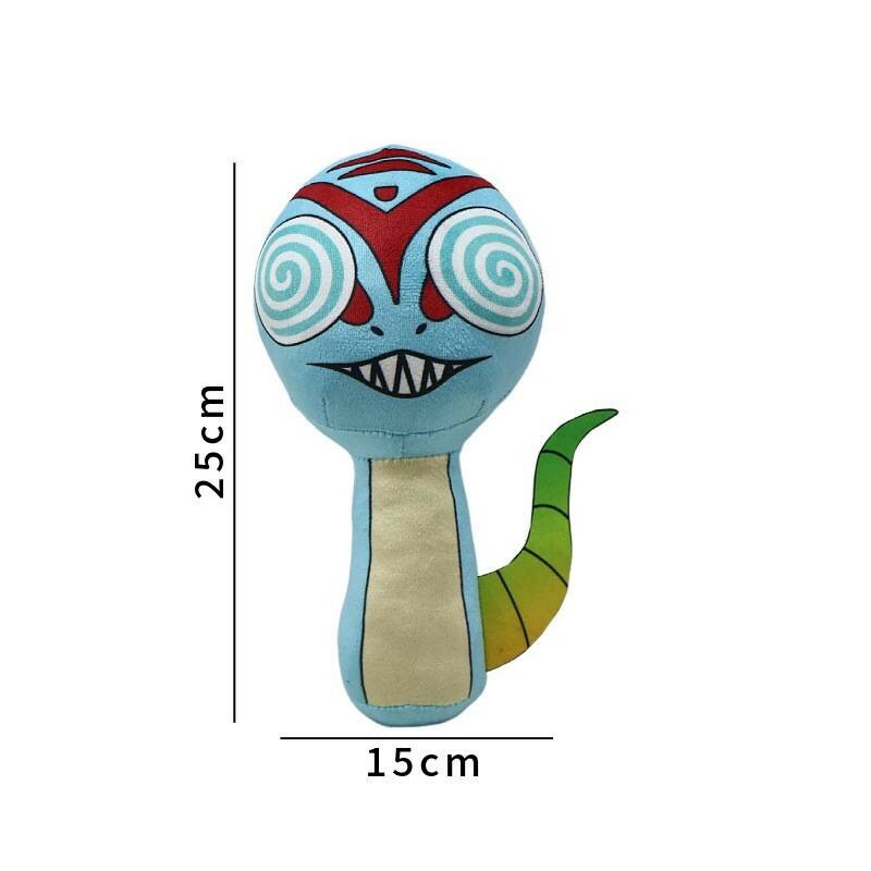 Sprunki short plush incredibox toy for kids playroom and gift ideas, blue