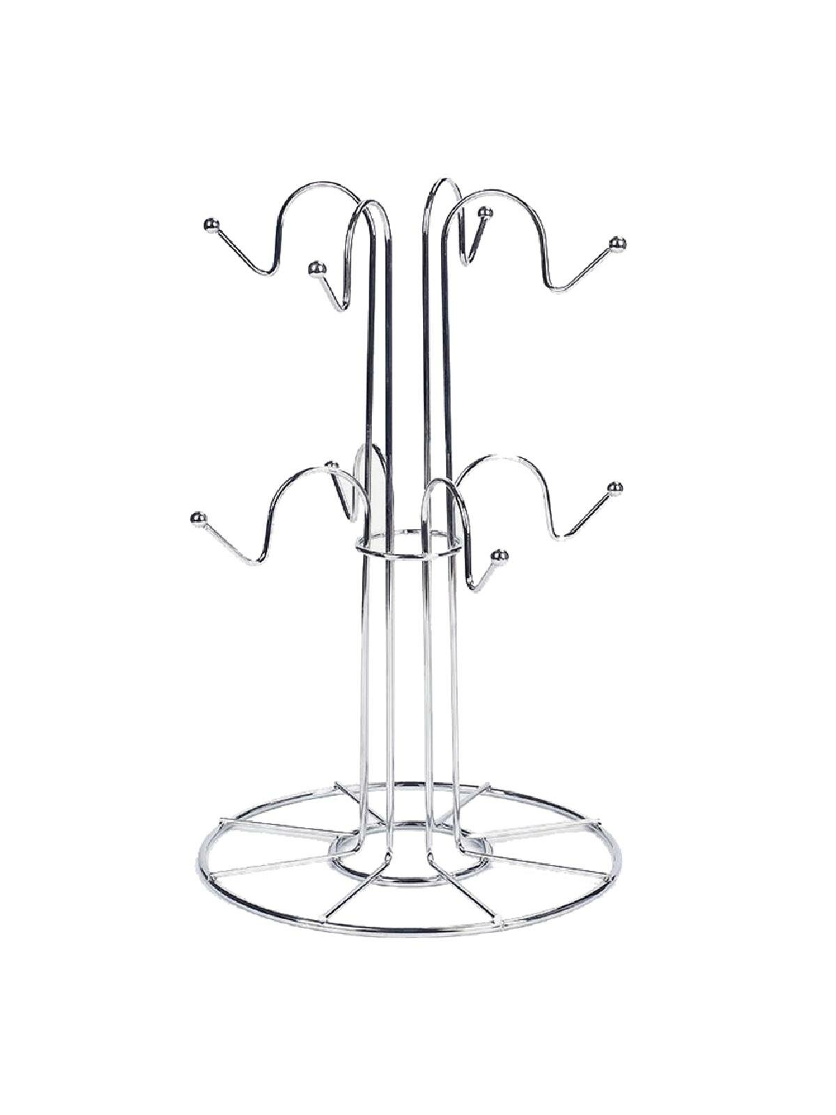 Форма Дерева 8 Держатель Кружки Кофейные Кружки Чайная Чашка Стеллаж Для Хранения Столешницы Кухонный Органайзер Полка Бар Аксессуар