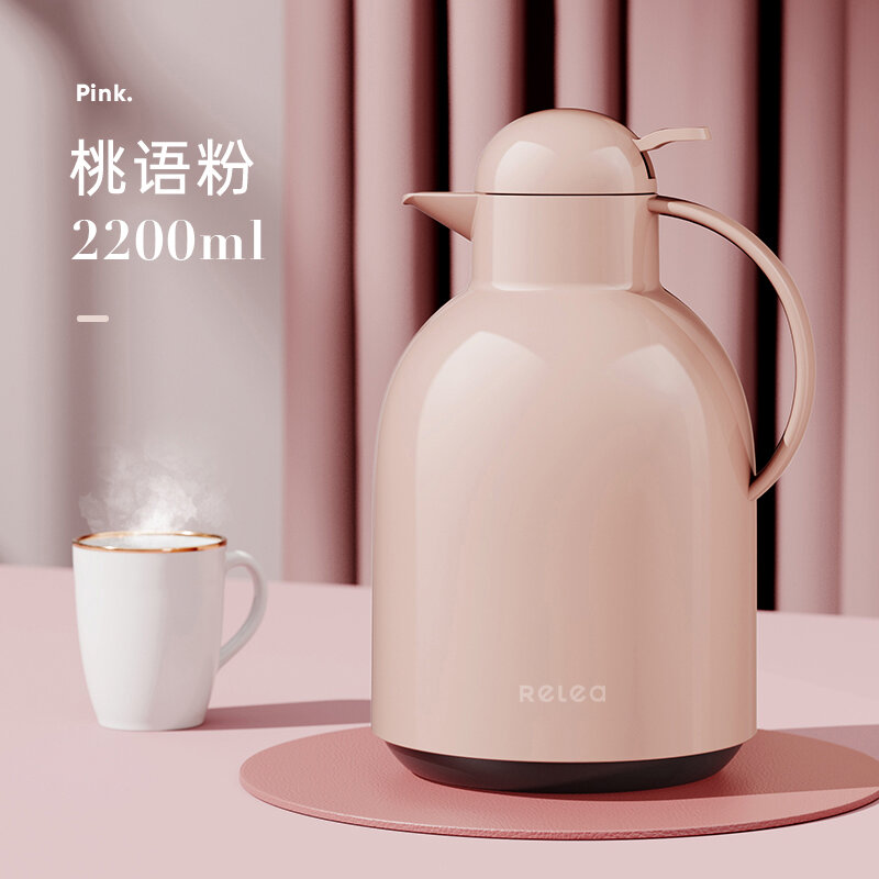 Изолированный чайник большой емкости, термос для горячей воды, домашний термос, свадебный набор из двух чайников, термос для кипящей воды